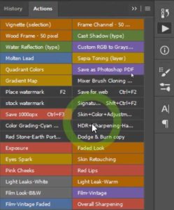 How To Get The Button Mode For Actions In Adobe Photoshop?🚩