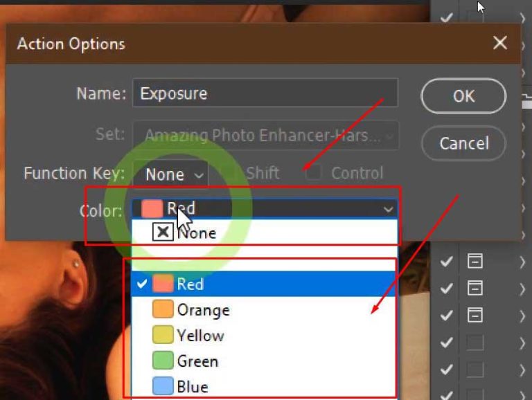 How To Get The Button Mode For Actions In Adobe Photoshop?🚩